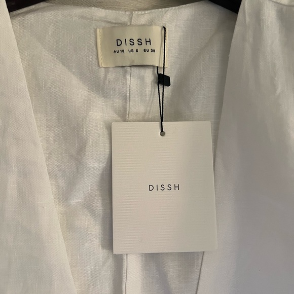 DISSH | Pants & Jumpsuits | Dissh Twopiece Set Banks Linen Vest And ...